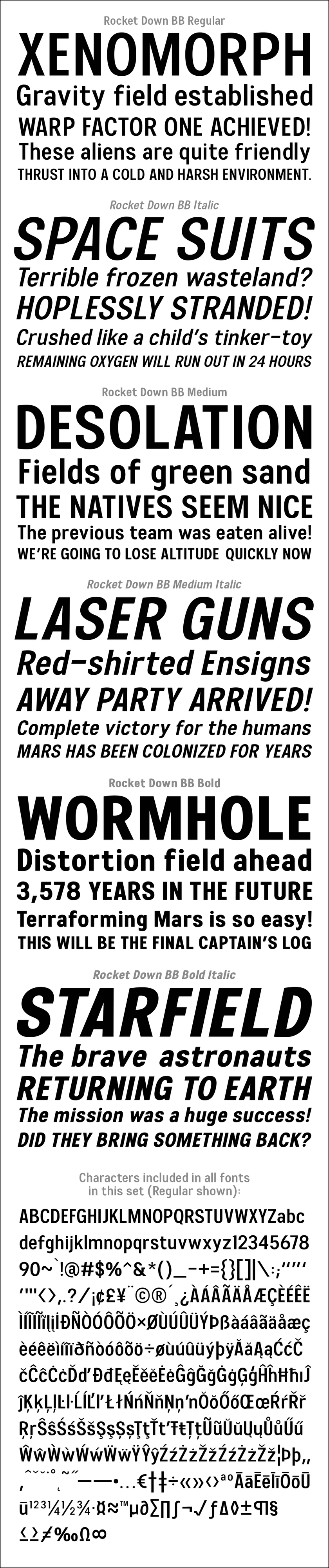 Rocket Down – Blambot Comic Fonts & Lettering