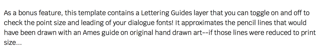 Comic Book Lettering Templates V.1 – Blambot Comic Fonts & Lettering