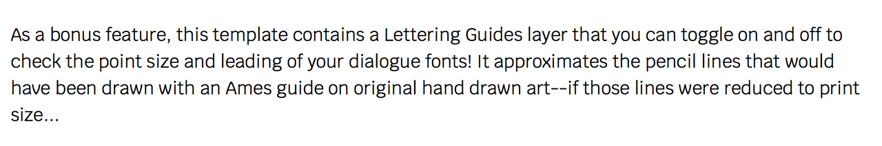 Comic Book Lettering Templates V.1 – Blambot Comic Fonts & Lettering