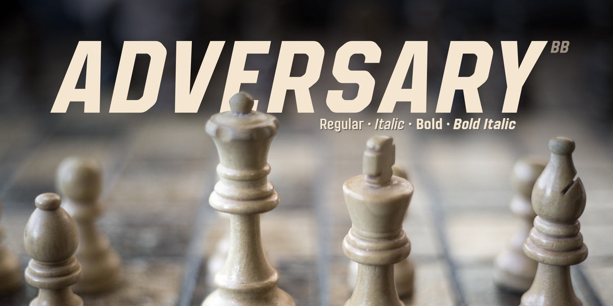 Adversary – Blambot Comic Fonts & Lettering