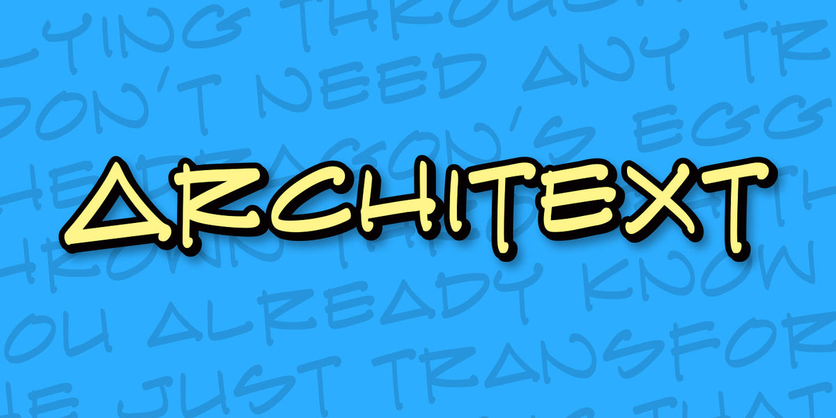 Architext – Blambot Comic Fonts & Lettering