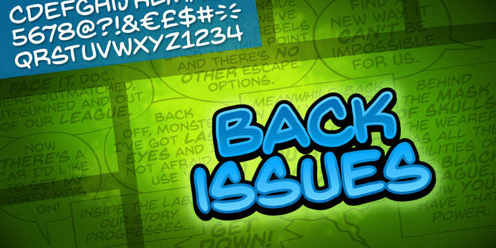 Back Issues – Blambot Comic Fonts & Lettering