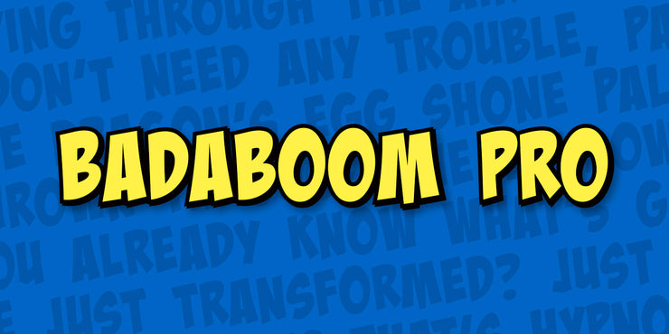 Sound Effect Fonts – Blambot Comic Fonts & Lettering