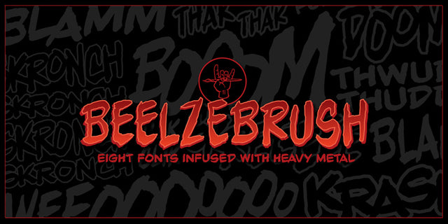 Beelzebrush – Blambot Comic Fonts & Lettering