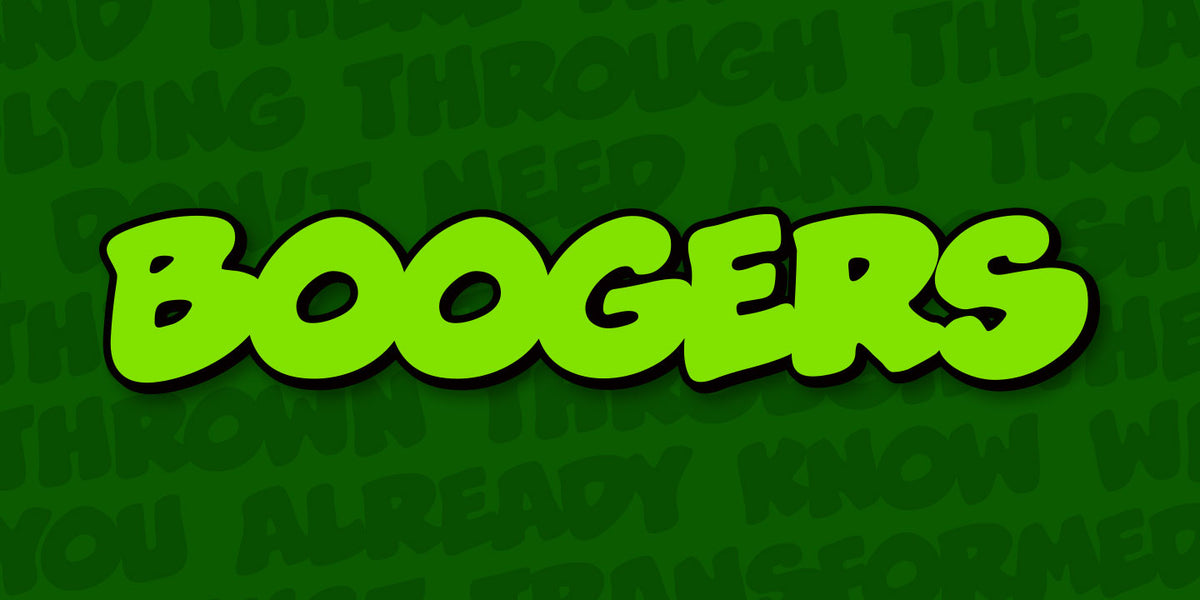 Boogers – Blambot Comic Fonts & Lettering