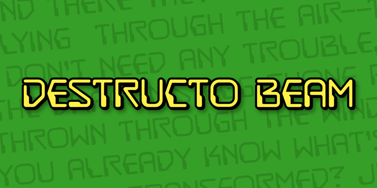 Destructo Beam – Blambot Comic Fonts & Lettering