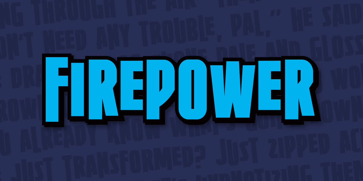 Firepower – Blambot Comic Fonts & Lettering