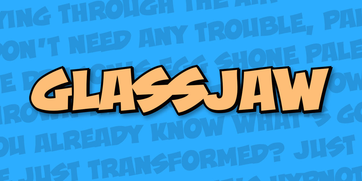 Glass Jaw – Blambot Comic Fonts & Lettering