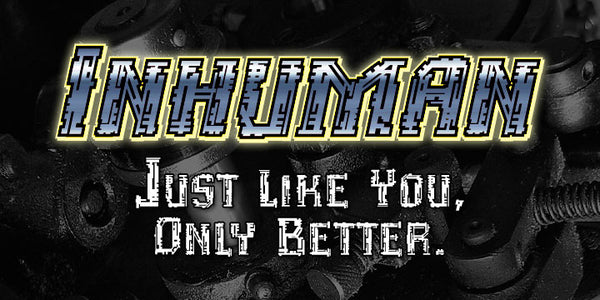 Inhuman – Blambot Comic Fonts & Lettering