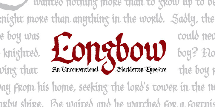 Longbow – Blambot Comic Fonts & Lettering