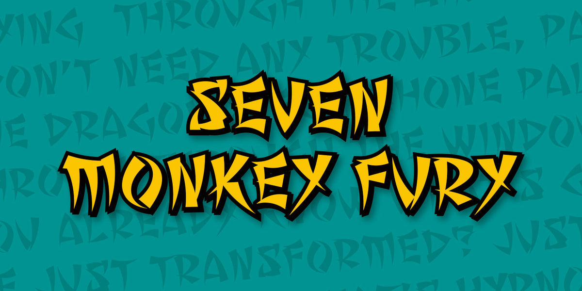 Seven Monkey Fury – Blambot Comic Fonts & Lettering