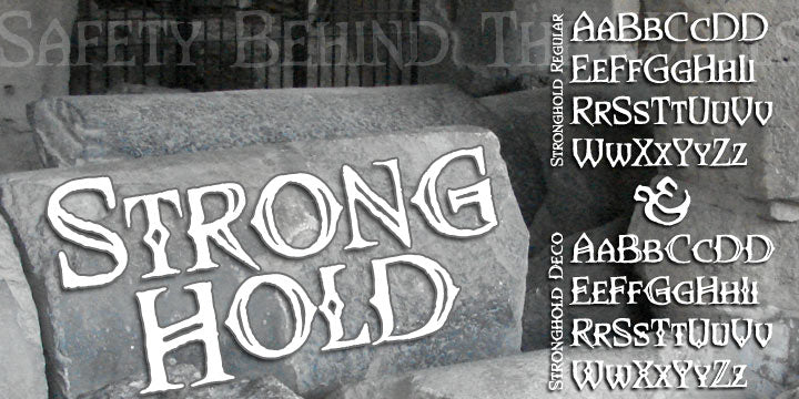 Stronghold – Blambot Comic Fonts & Lettering