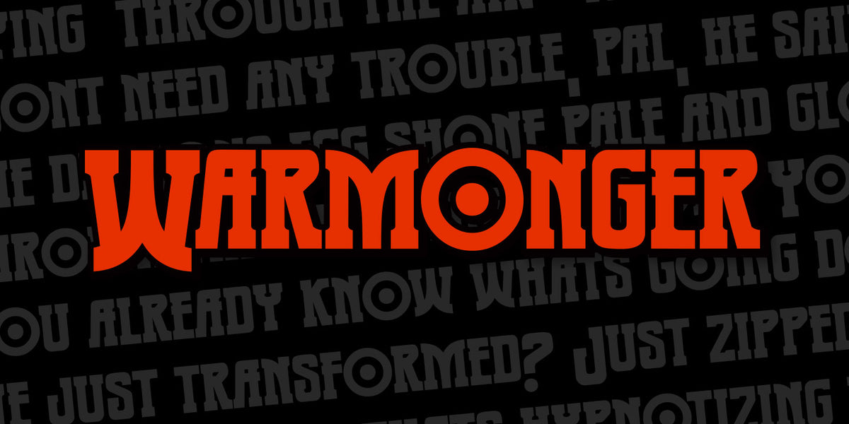 Warmonger – Blambot Comic Fonts & Lettering