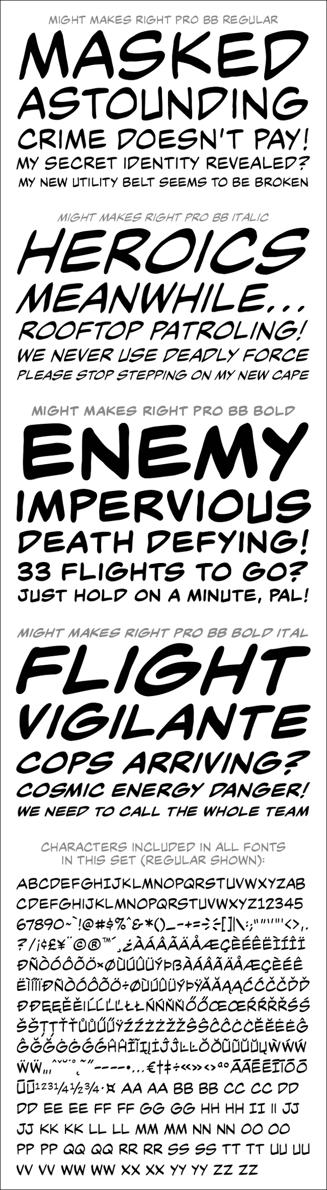 Blambot Comic Fonts & Lettering