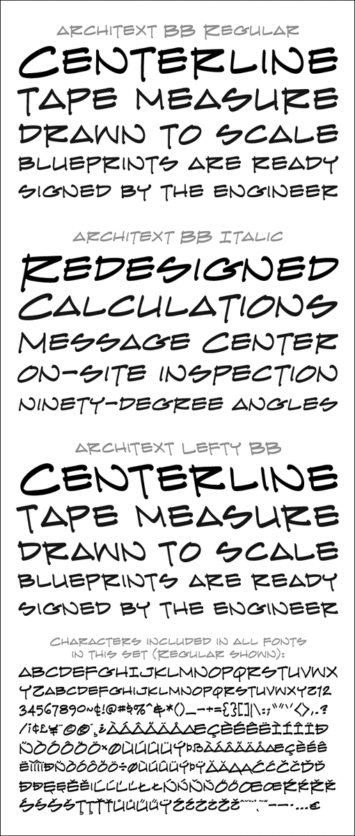 Architext – Blambot Comic Fonts & Lettering