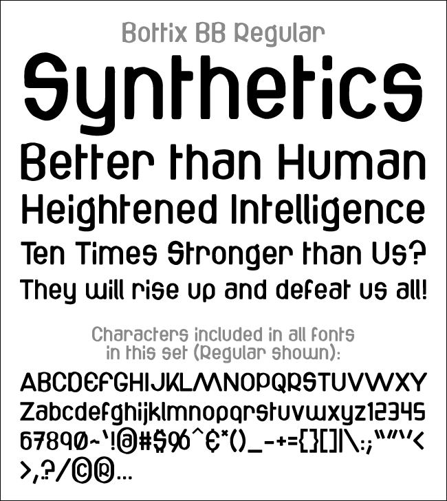 Bottix – Blambot Comic Fonts & Lettering