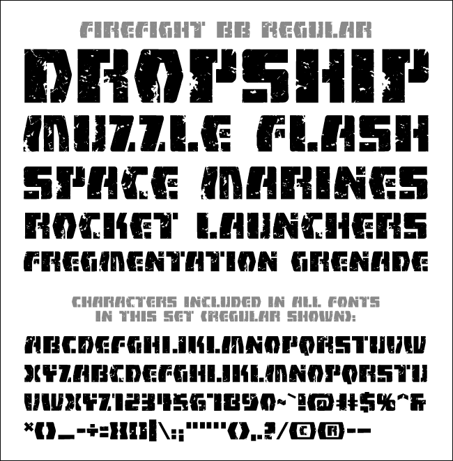 Firefight – Blambot Comic Fonts & Lettering