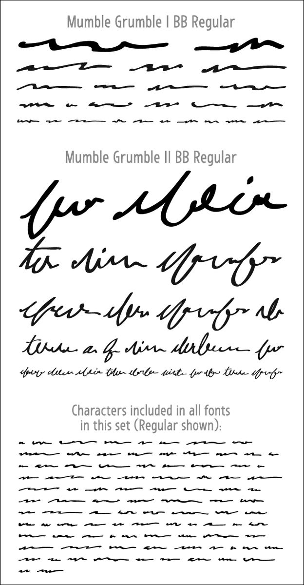 Mumble Grumble – Blambot Comic Fonts & Lettering