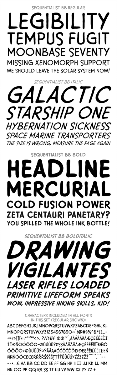 Sequentialist – Blambot Comic Fonts & Lettering