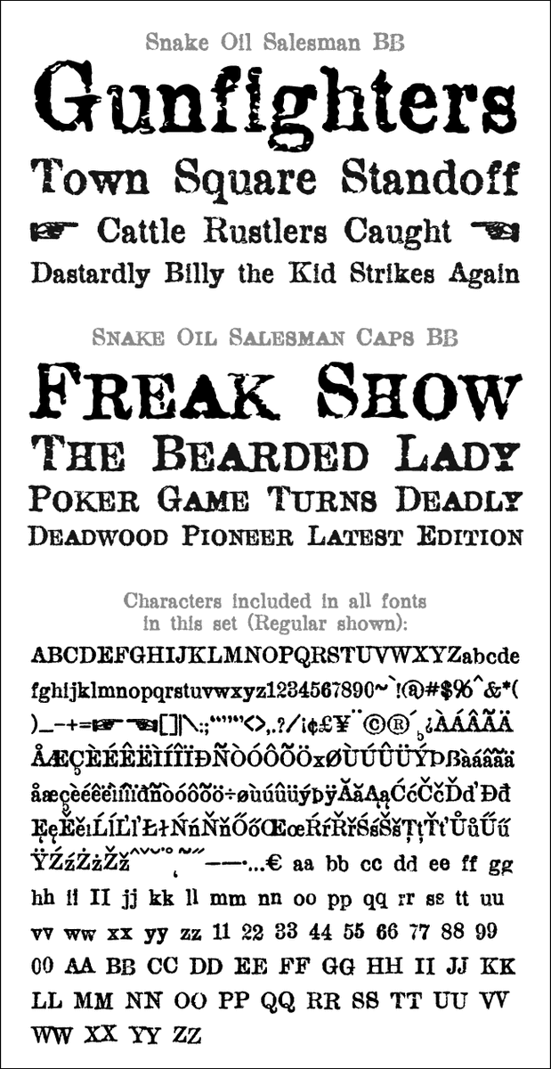 Snake Oil Salesman – Blambot Comic Fonts & Lettering